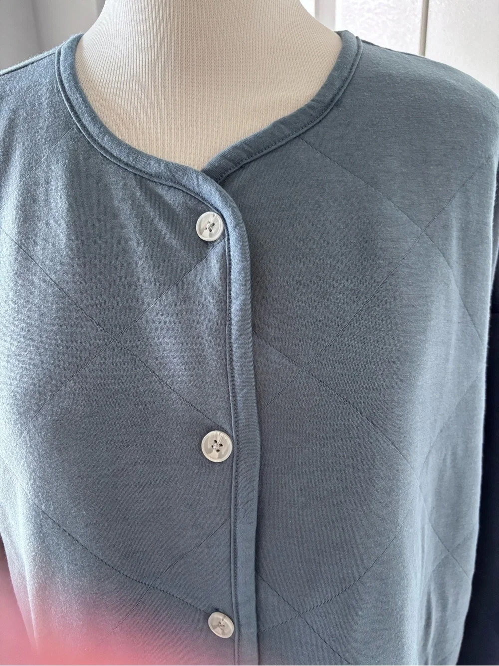 Cuddl Duds | Jackets & Coats | New Cuddl Duds Quilted Buttonfront ...